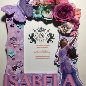 Isabela Encanto Inspired Frame - Etsy