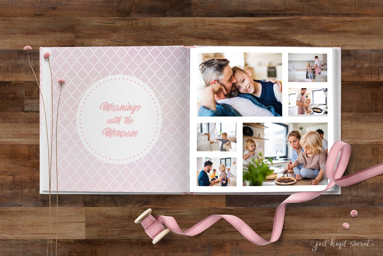 Sunset 12x12 Family Yearbook | Photobook | Album Template for Blurb ...