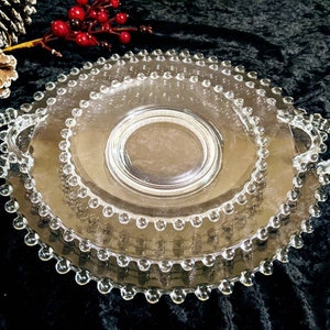 Imperial Candlewick 10" Vintage Double Handle Serving Platter, Hand ...