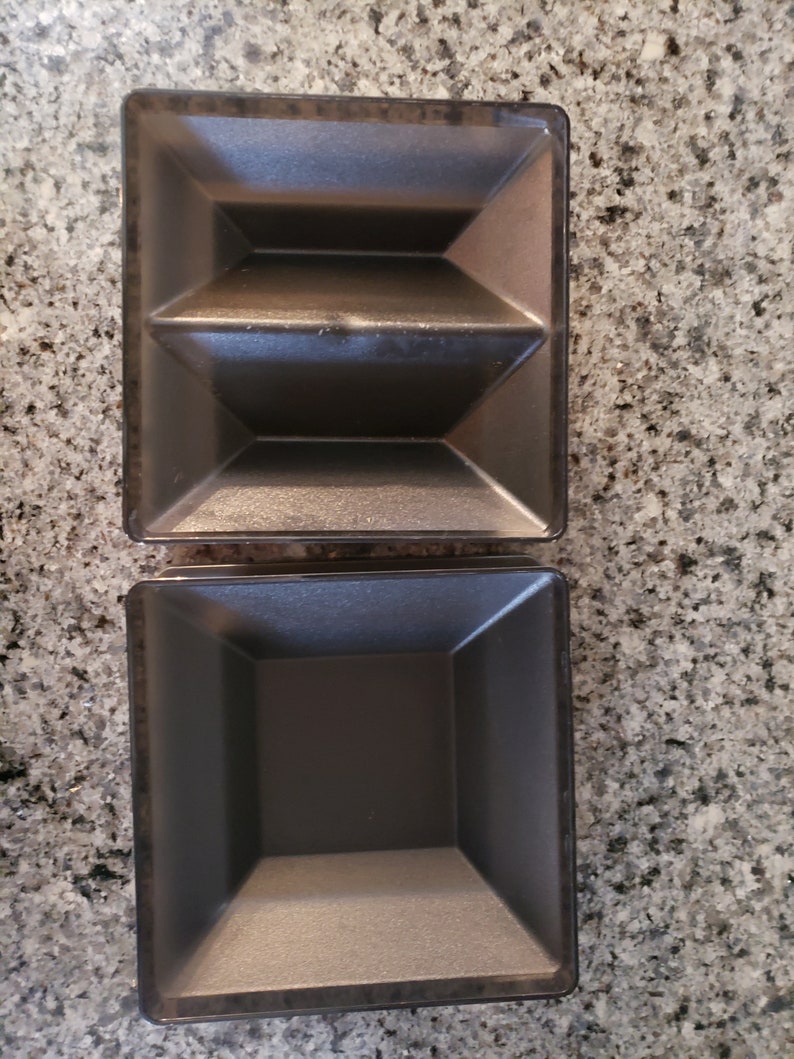 Tupperware Get Together Square Server Midnight Black | Etsy