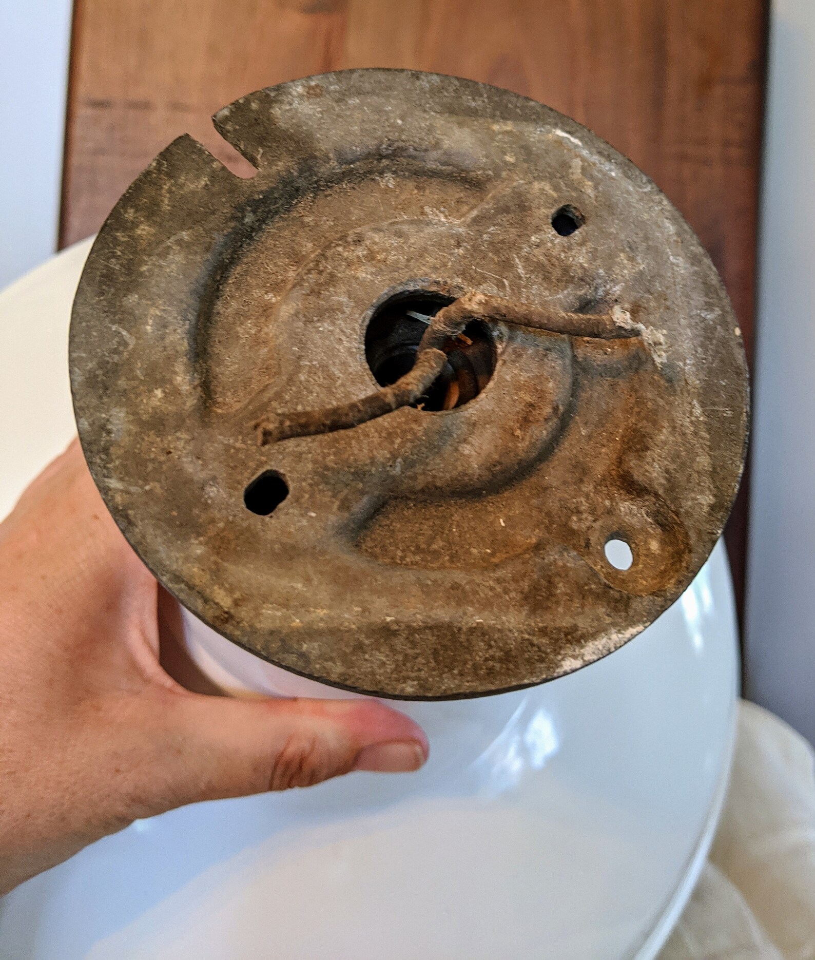 14 Vintage Industrial Benjamin Light Fixture White - Etsy