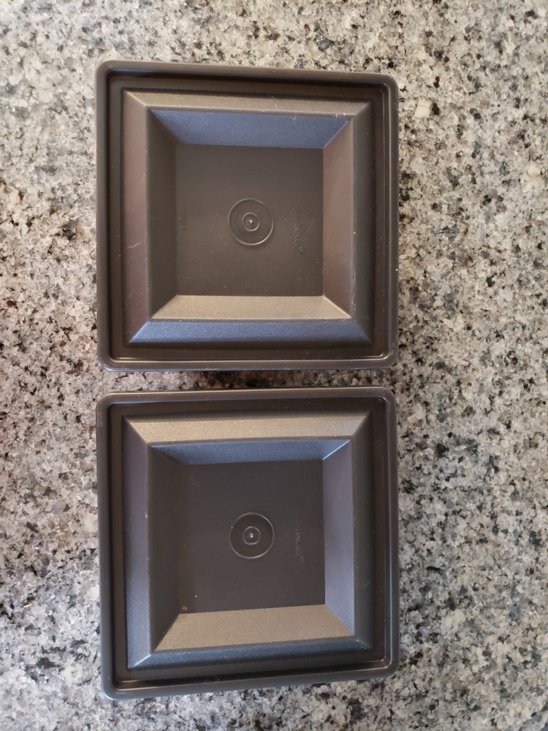 Tupperware Get Together Square Server Midnight Black | Etsy