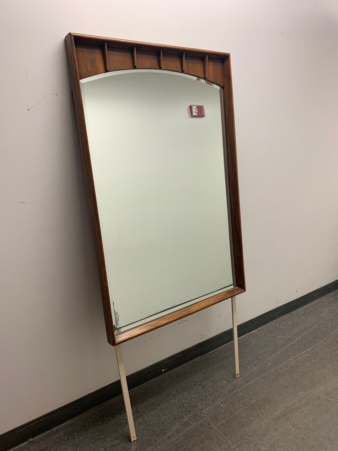 Kent Coffey Perspecta Walnut and Pecan Mirror ~ Mid Century Modern ...