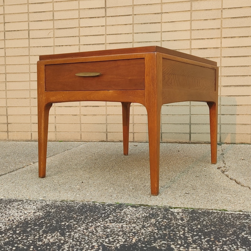 Mcm End Table Drawer - Etsy