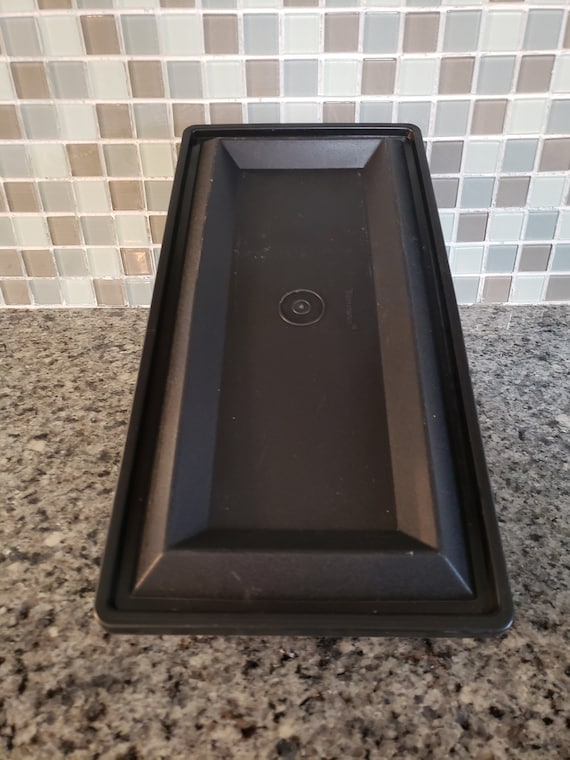 Tupperware Get Together Rectangle Server Midnight Black | Etsy