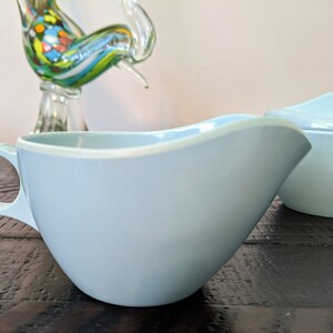 Vintage Windsor Melmac Light Blue Creamer and Sugar Set ~ Robin's Egg ...