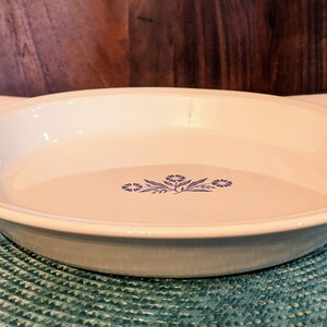 Corning Ware Cornflower Blue Pie Plate - Etsy