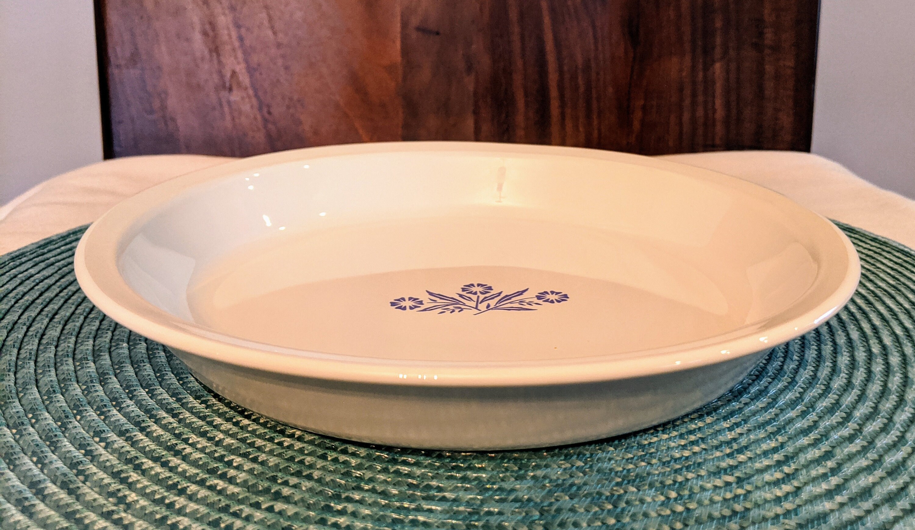 Corning Ware Cornflower Blue Pie Plate - Etsy