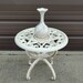 Round Syroco Accent Table Hollywood Regency Ornate Scroll - Etsy