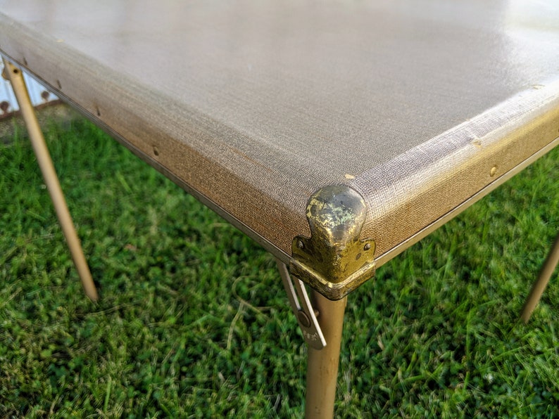 Samsonite Square Folding Table and Chairs Vintage Card Table | Etsy