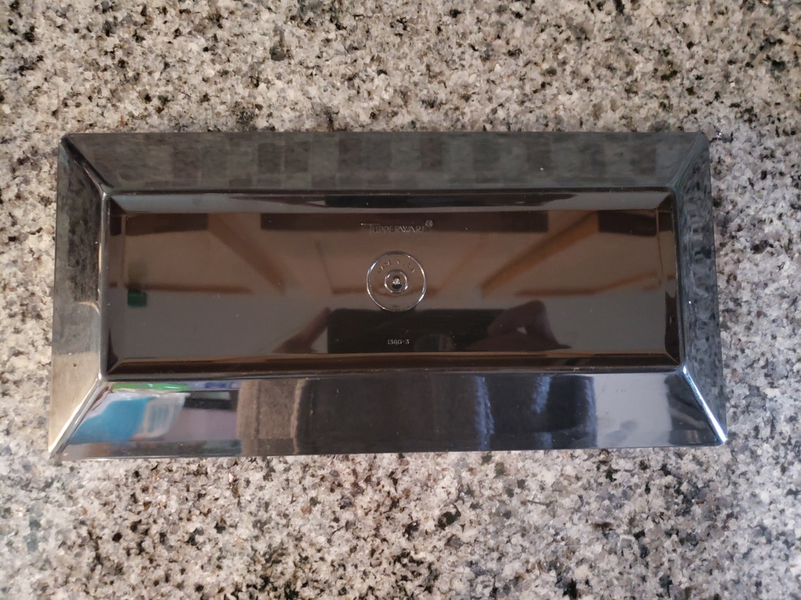 Tupperware Get Together Rectangle Server Midnight Black | Etsy