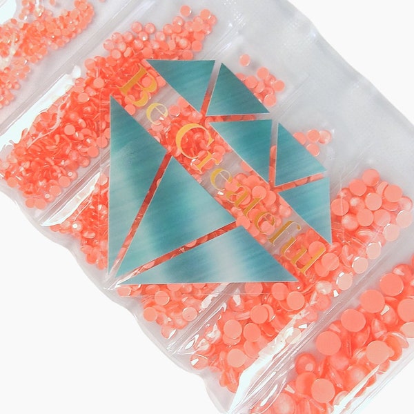 Coral Rhinestones - Etsy