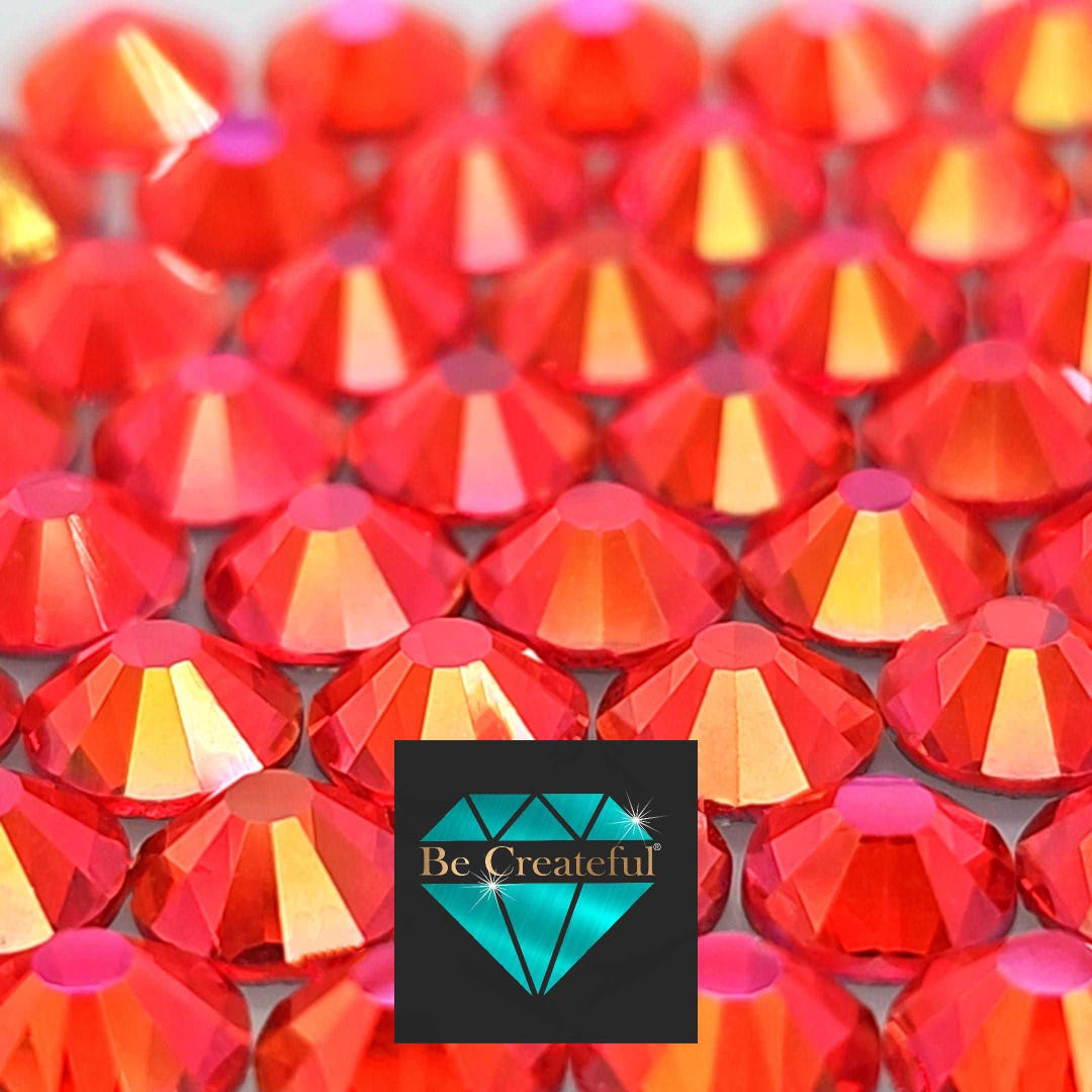 Mirage Siam LUXE® HOTFIX Rhinestones - Etsy