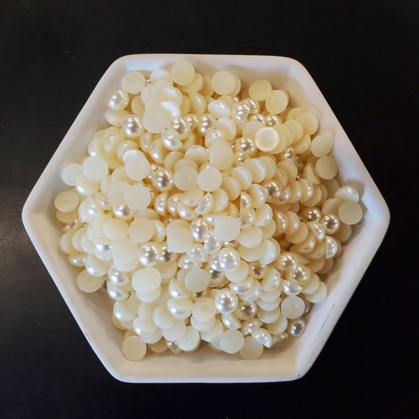 Flatback Pearls - Etsy