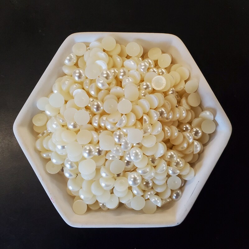 Flatback Pearls - Etsy