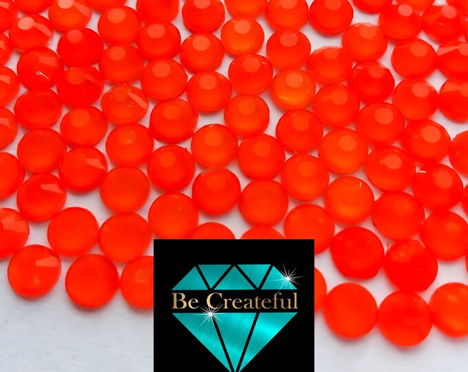 Luxe Neon Yellow Hotfix Glass Rhinestones - Etsy