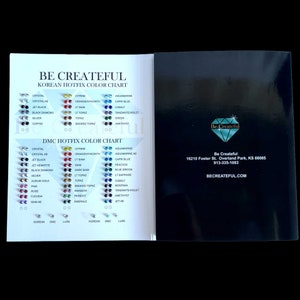 Rhinestone Color Chart - Etsy