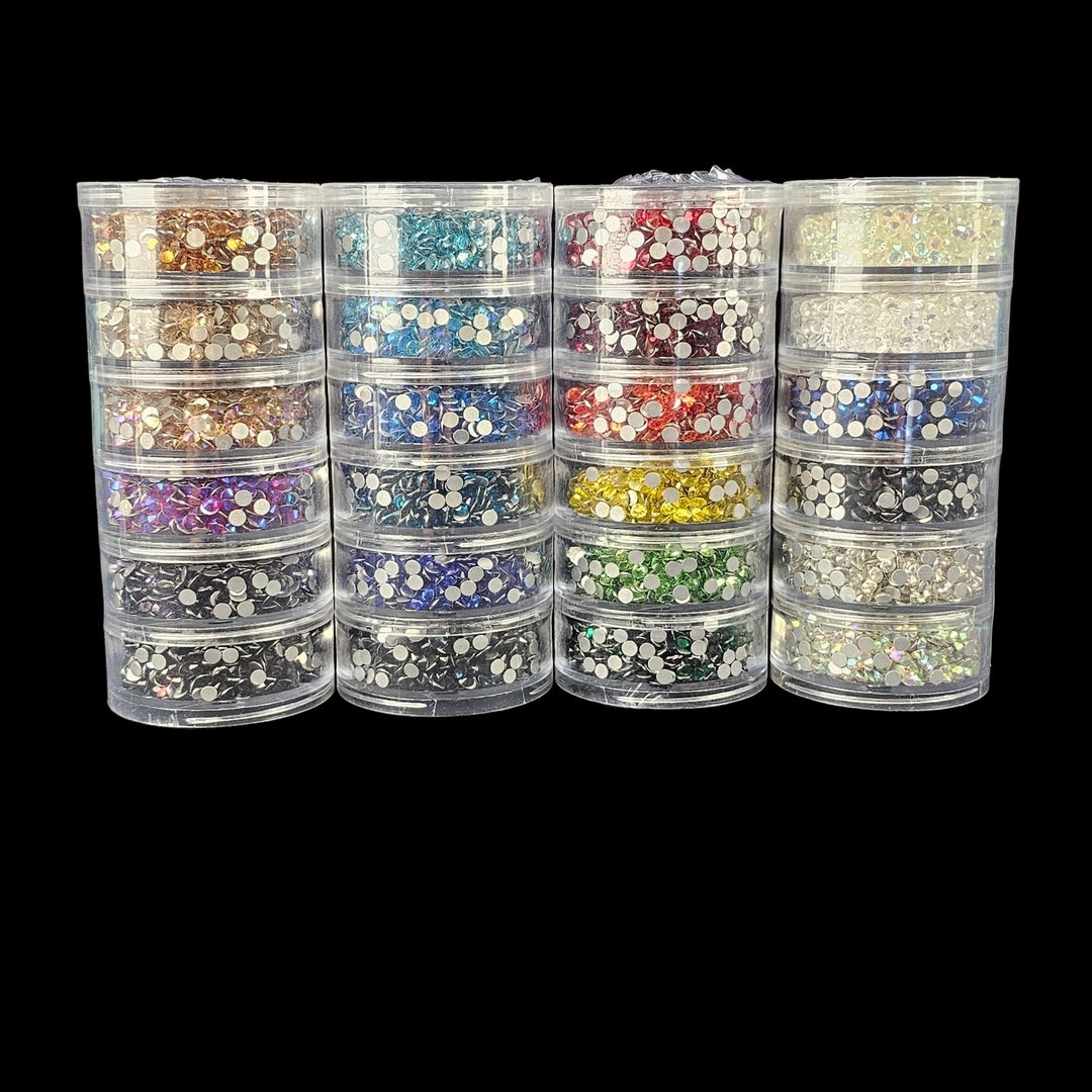 Flatback Rhinestone COLOR SAMPLE Kit - Etsy