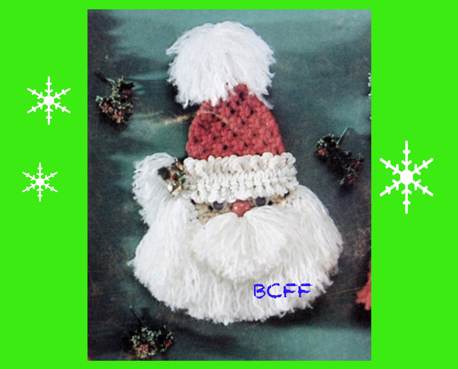 Macrame Pattern - Christmas Santa - Macrame Santa Pattern - Wall Hanger ...