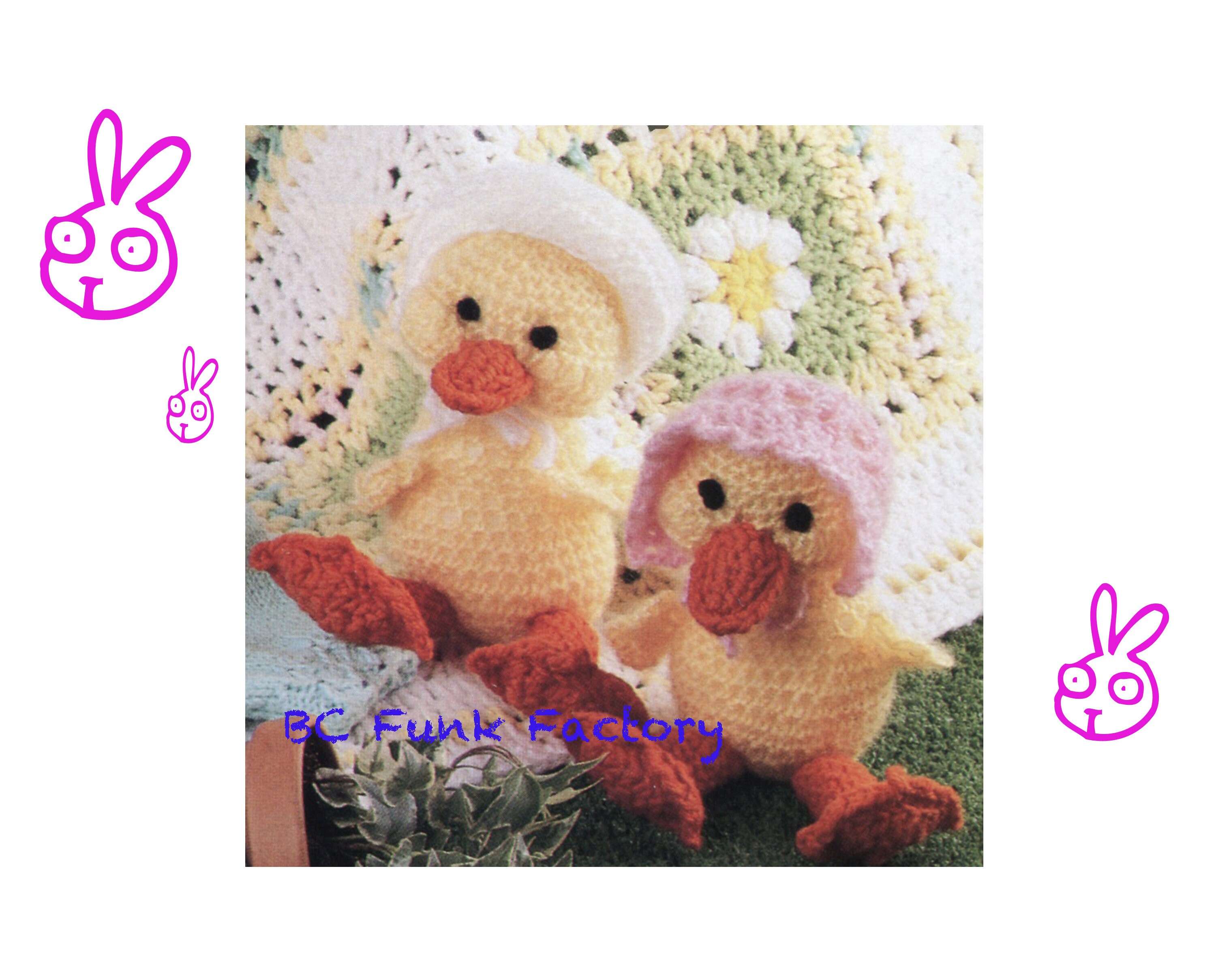 Crochet Animal Amigurumi Pattern Easter Ducks Crochet PDF | Etsy