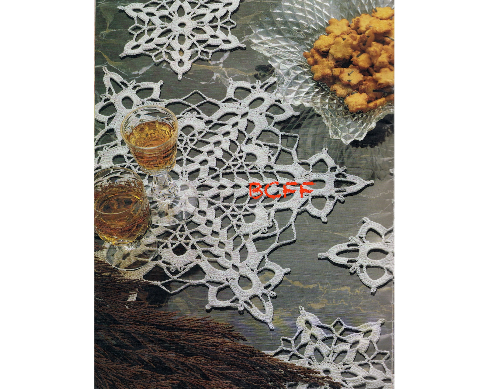 Crochet Doily Pattern Snowflake Pattern Home Decor Crochet | Etsy