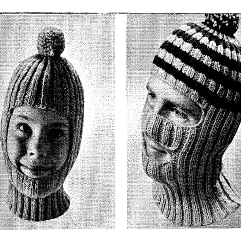 Ski Mask Pattern - Etsy