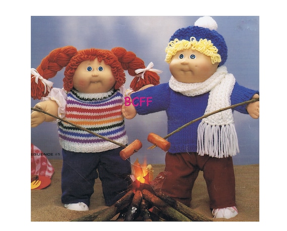 Knitting Patterns For Cabbage Patch Dolls Clothes PDF Doll Clothes