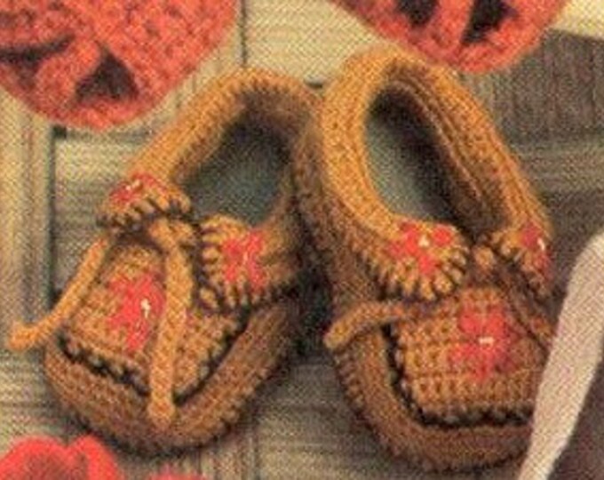 Slipper Crochet Pattern Vintage Cow Slippers - Pig Slippers - PDF ...