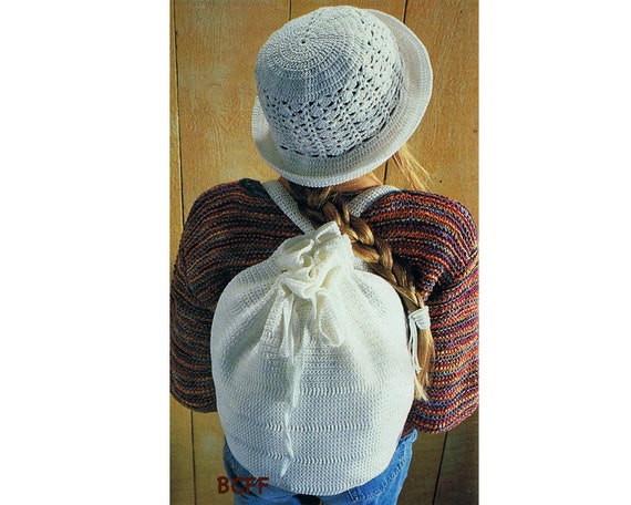 Vintage Thread Crochet Pattern Women's Hat Ladies Girls - Etsy