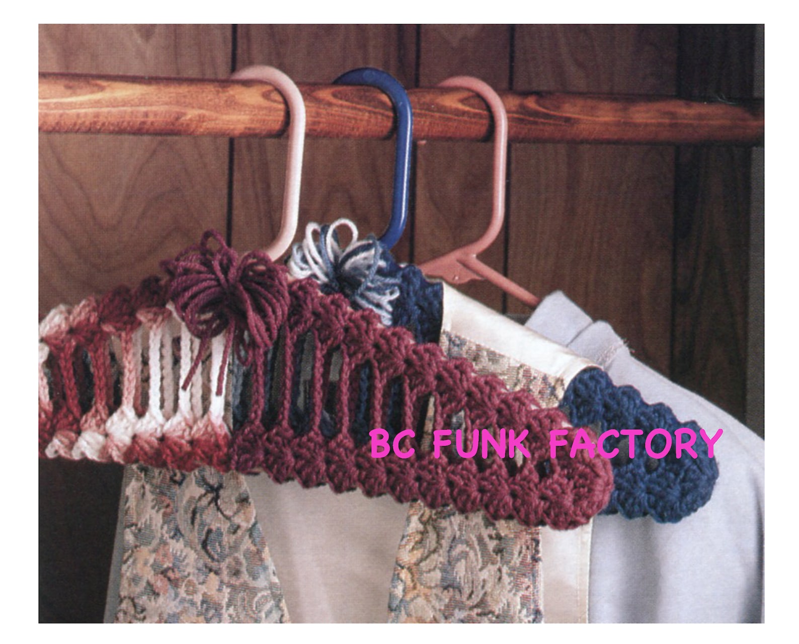 Clothes Hanger Cover Crochet Pattern - Womens Dress Hangers Crochet ...
