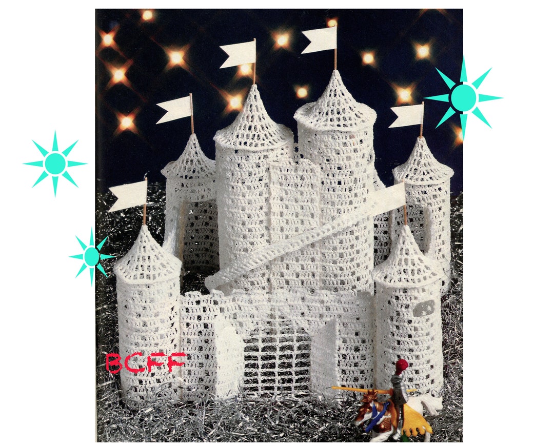 Thread Crochet Pattern - Enchanted Castle Crochet - PDF Crochet Pattern ...