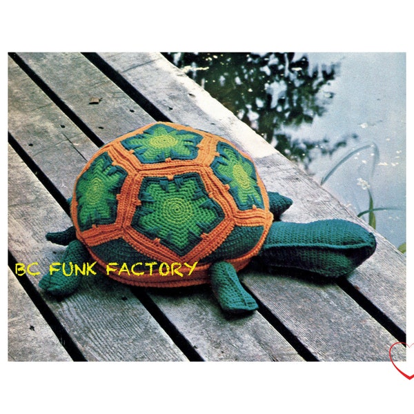 Turtle Pillow - Etsy