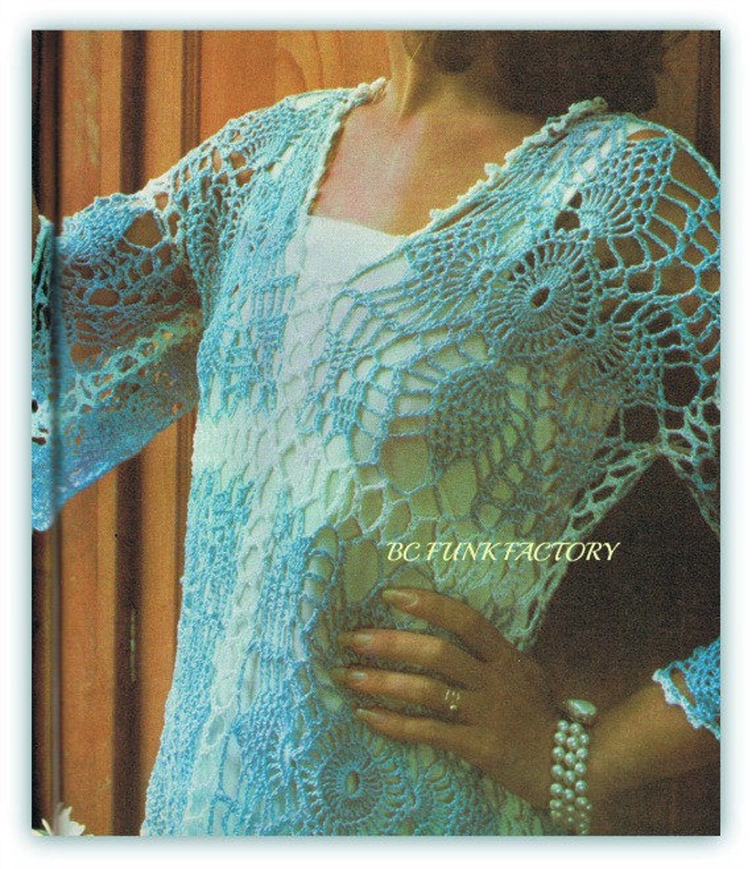 Crochet Top Pattern Pineapple Motif Design Women's Crochet Summer Top ...