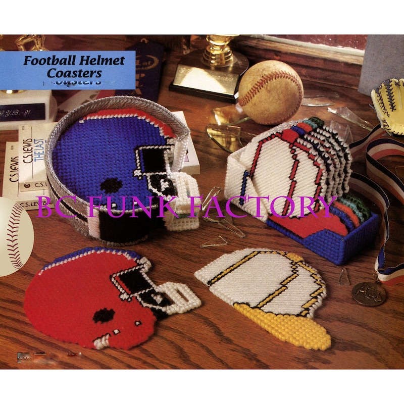 Plastic Canvas Football - Etsy