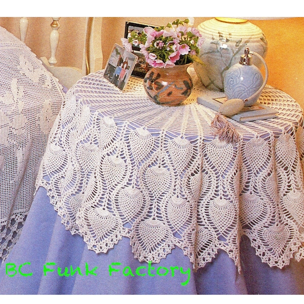 Crochet Table Cover - Etsy