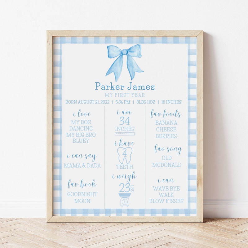 Boy First Birthday - Etsy