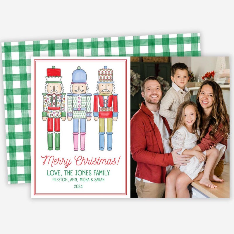 Nutcracker Card - Etsy