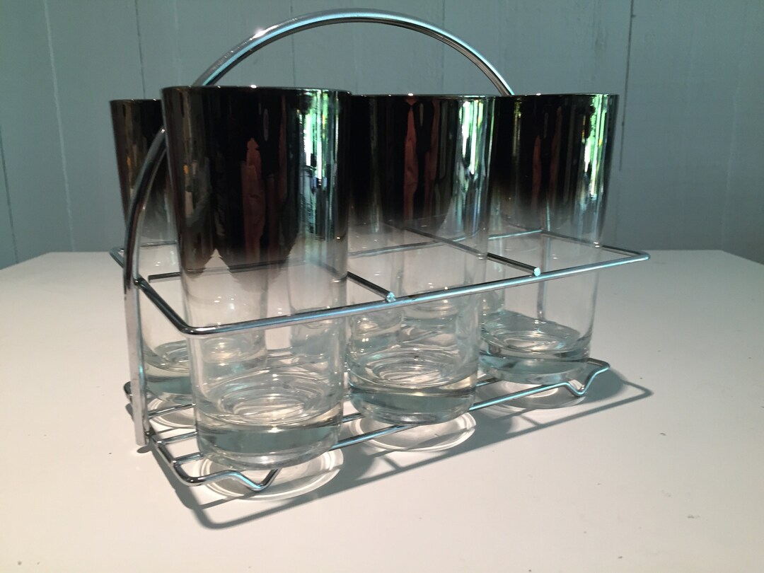 Sidney Sigetti, "vitreon Queen" Lustreware Cocktail Set. High-ball ...