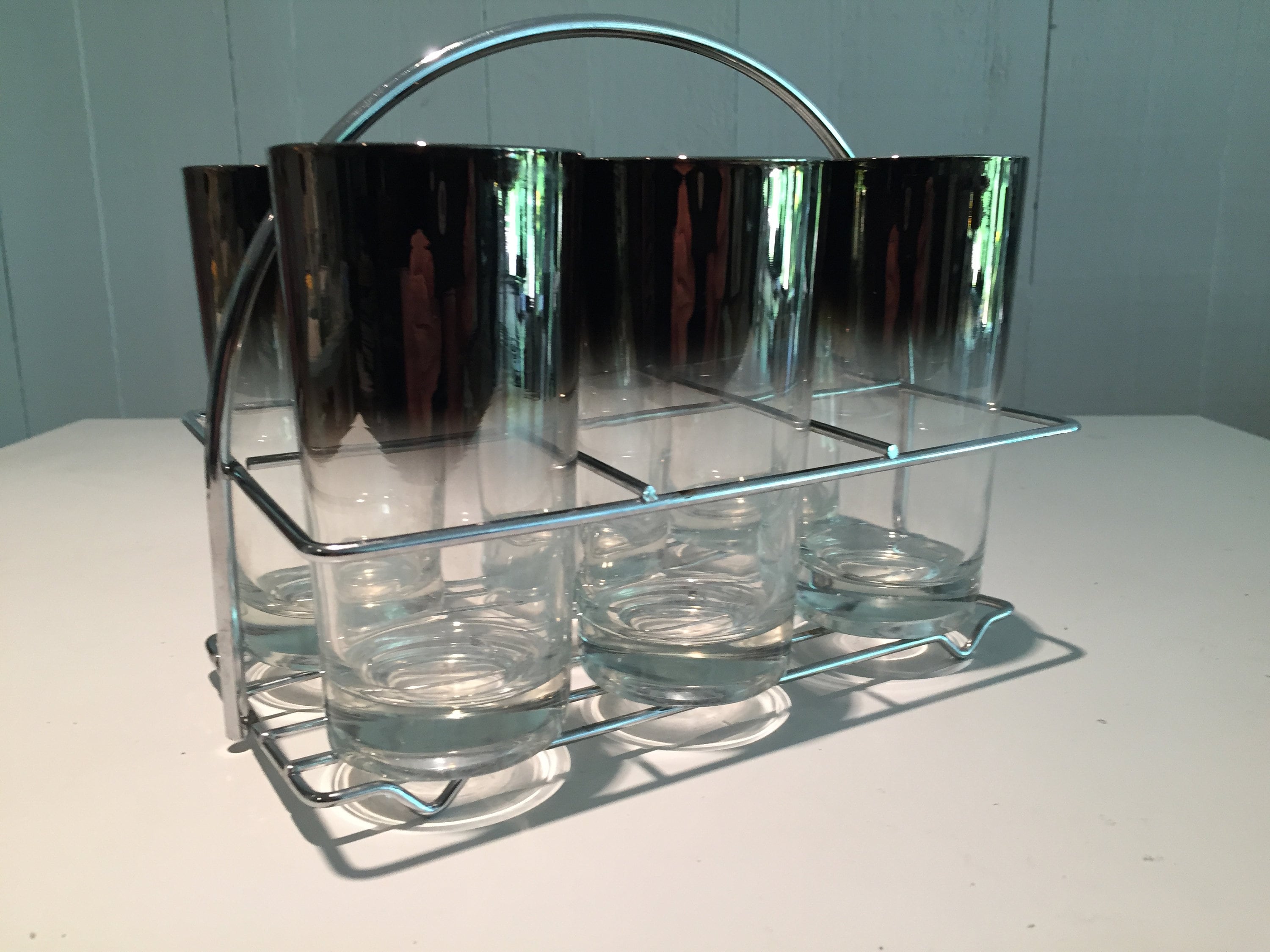 Sidney Sigetti, "vitreon Queen" Lustreware Cocktail Set. High-ball ...