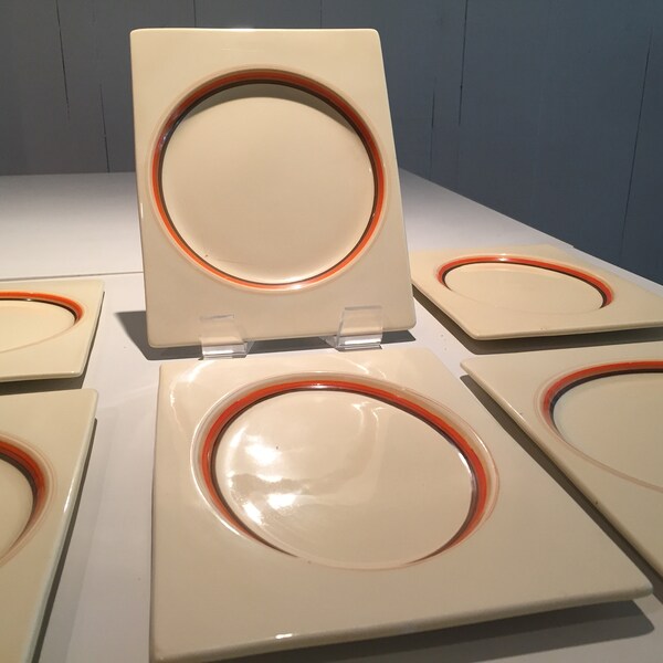 Clarice Cliff Plates Bizarre - Etsy