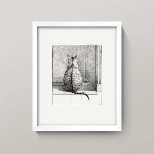 Kliban Cat Print - Etsy
