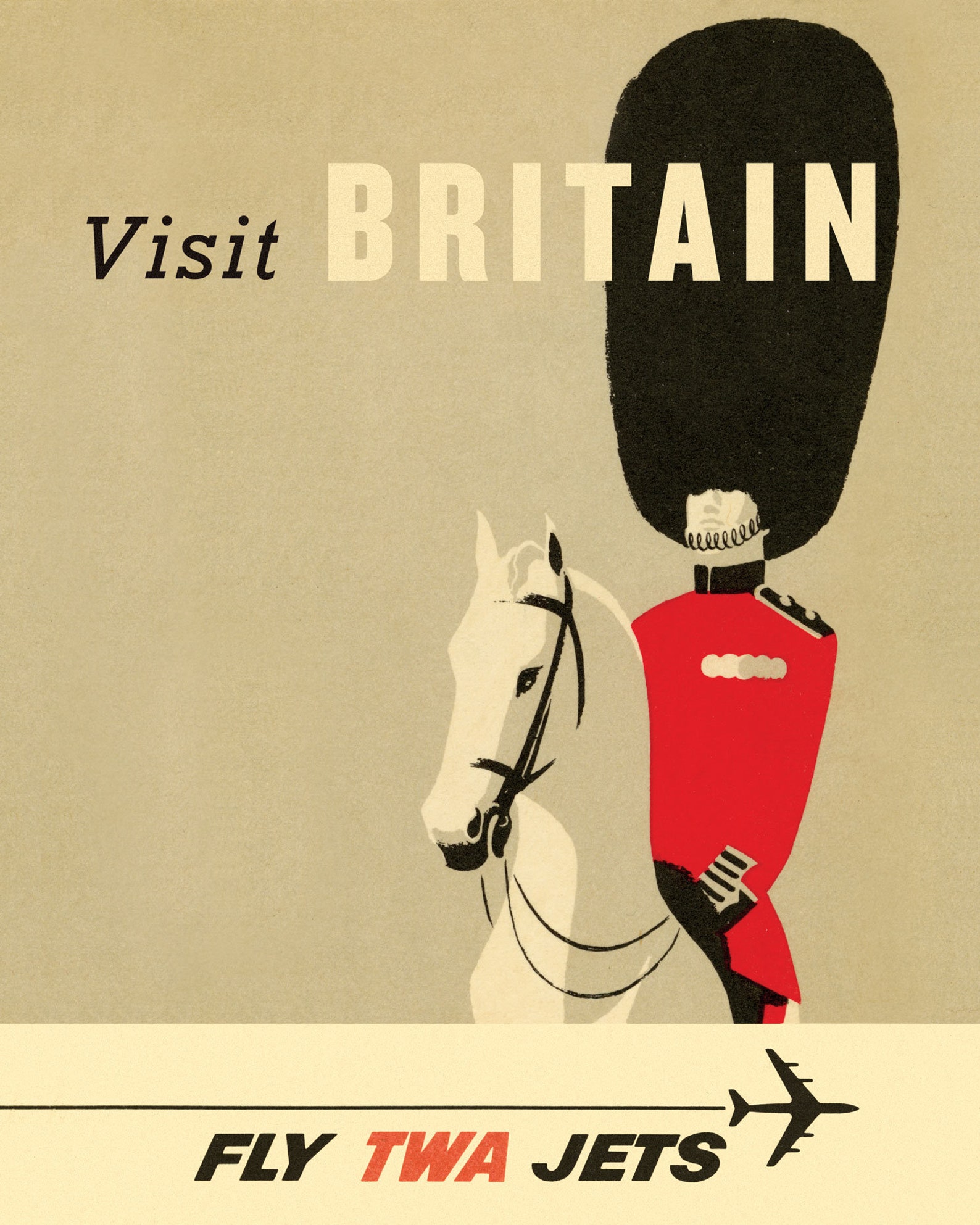 Great Britain Poster Wall Art • 4 Sizes! • Vintage TWA Travel Poster ...