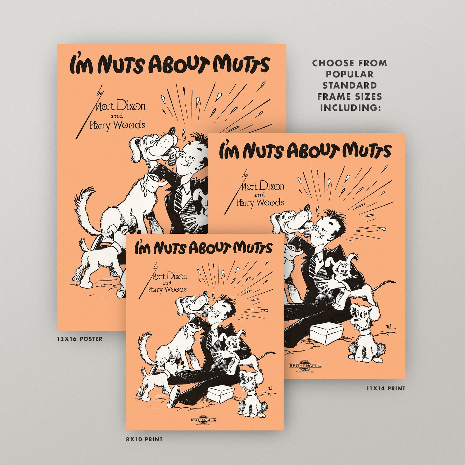 Im Nuts About Mutts Print Vintage Sheet Music Cover Wall - Etsy