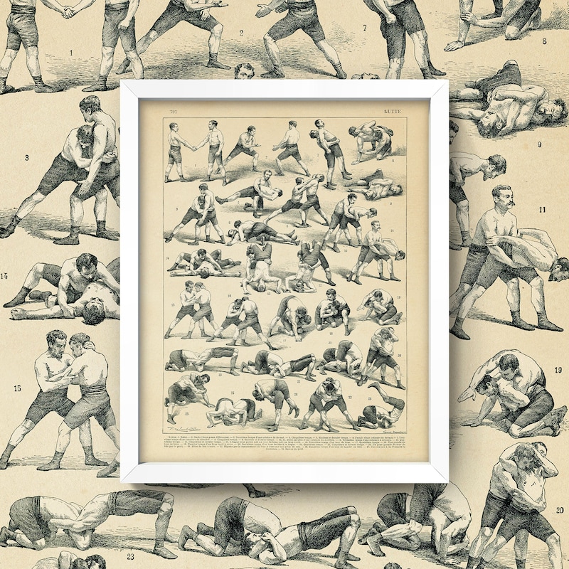 Wrestling Posters - Etsy