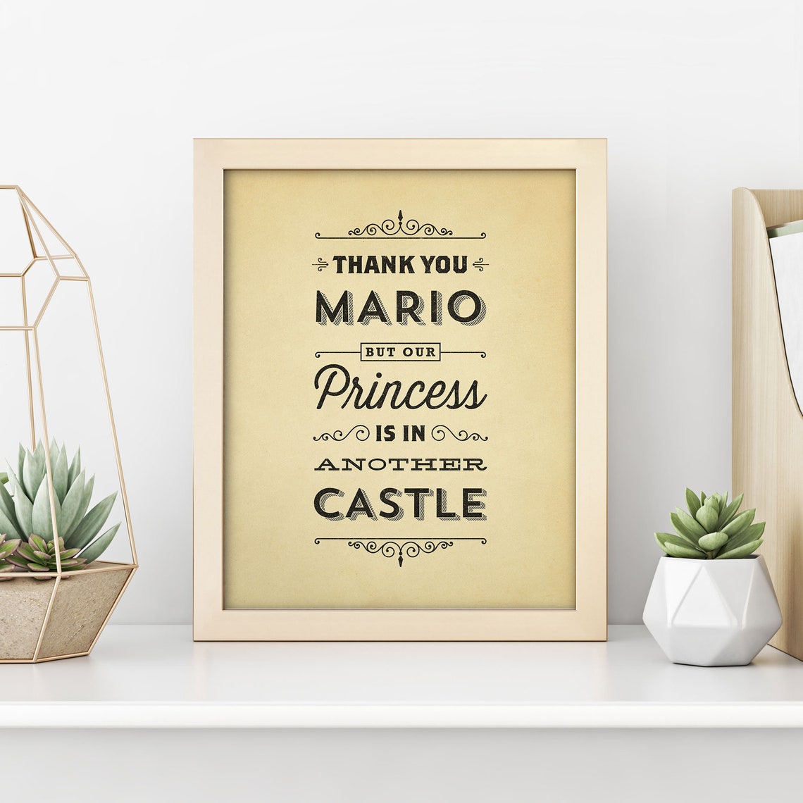 Super Mario Bros. Quote 8x10 Wall Art / Print High Quality - Etsy
