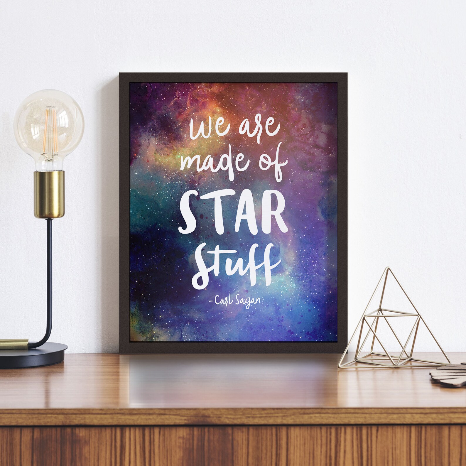 Carl Sagan Star Stuff Quote Print 8x10 Wall Art High | Etsy