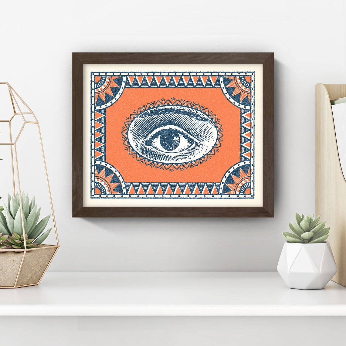Ornate Eye Print • Vintage Eyeball Wall Art • 2 Sizes! 8X10 & 11X14 ...
