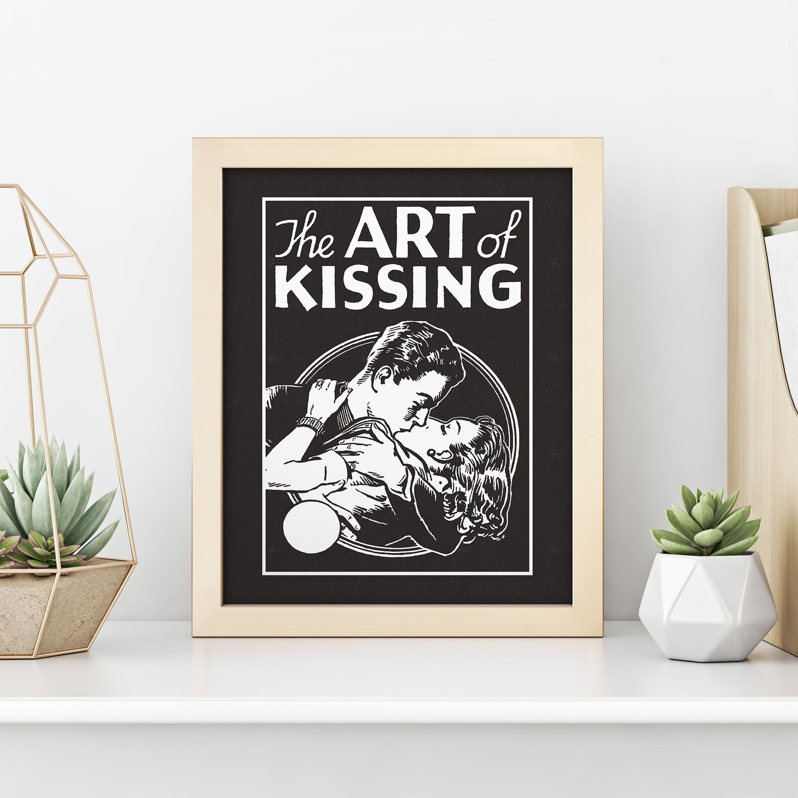 The Art of Kissing Print 3 Sizes High Quality Giclée - Etsy