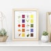 Natural Dyes Color Chart • Vintage Plant Color Print • 8X10 Print ...