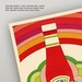 Ketchup Pop Art Print • 4 Sizes! • Vintage Kitchen Wall Art • Retro ...